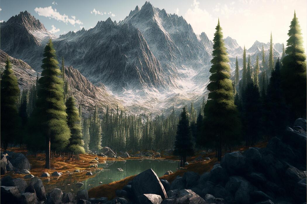 Digital Landscape Rendering Stock Photos, Images and Backgrounds for ...