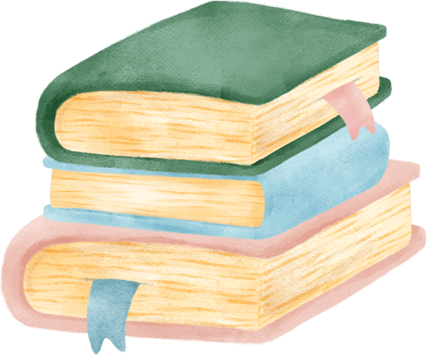 Open Book Watercolor PNGs for Free Download