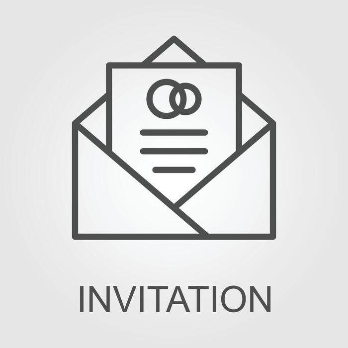Invitation Card Icon Vector Art, Icons, and Graphics for Free Download