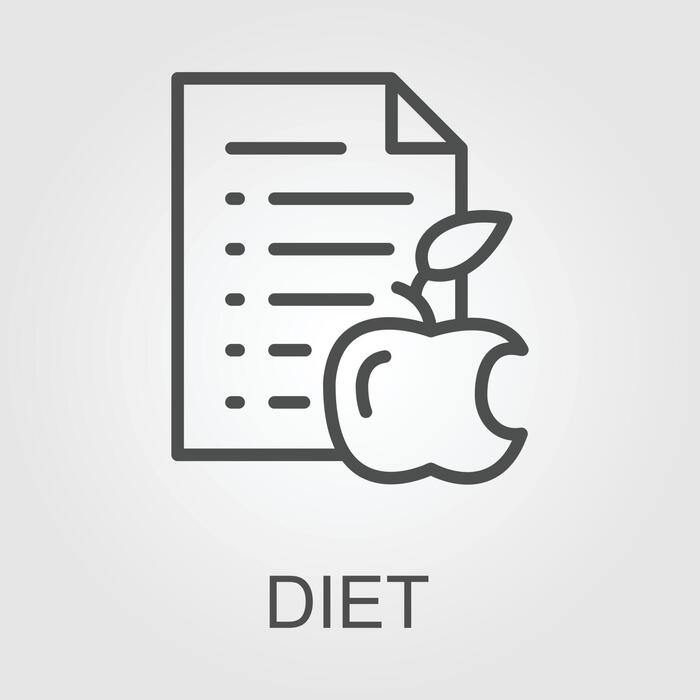 Healthy Diet Icon Vector Art, Icons, and Graphics for Free Download