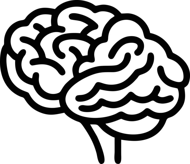 Brain Outline Vector Art, Icons, and Graphics for Free Download