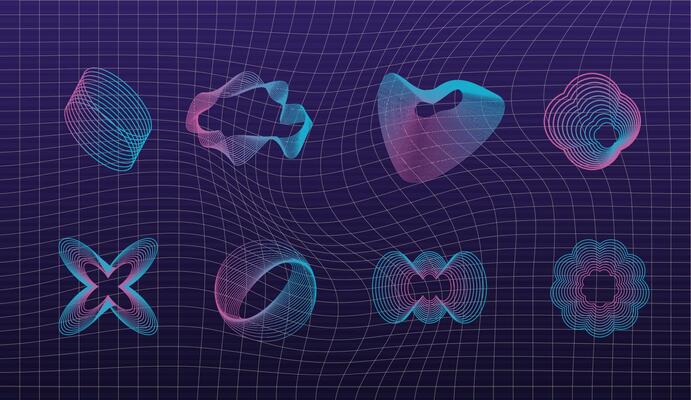 Abstract Geometric Elements Vector Art Icons And Graphics For Free