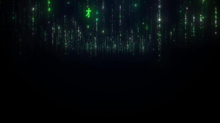 Matrix Rain Stock Video Footage for Free Download