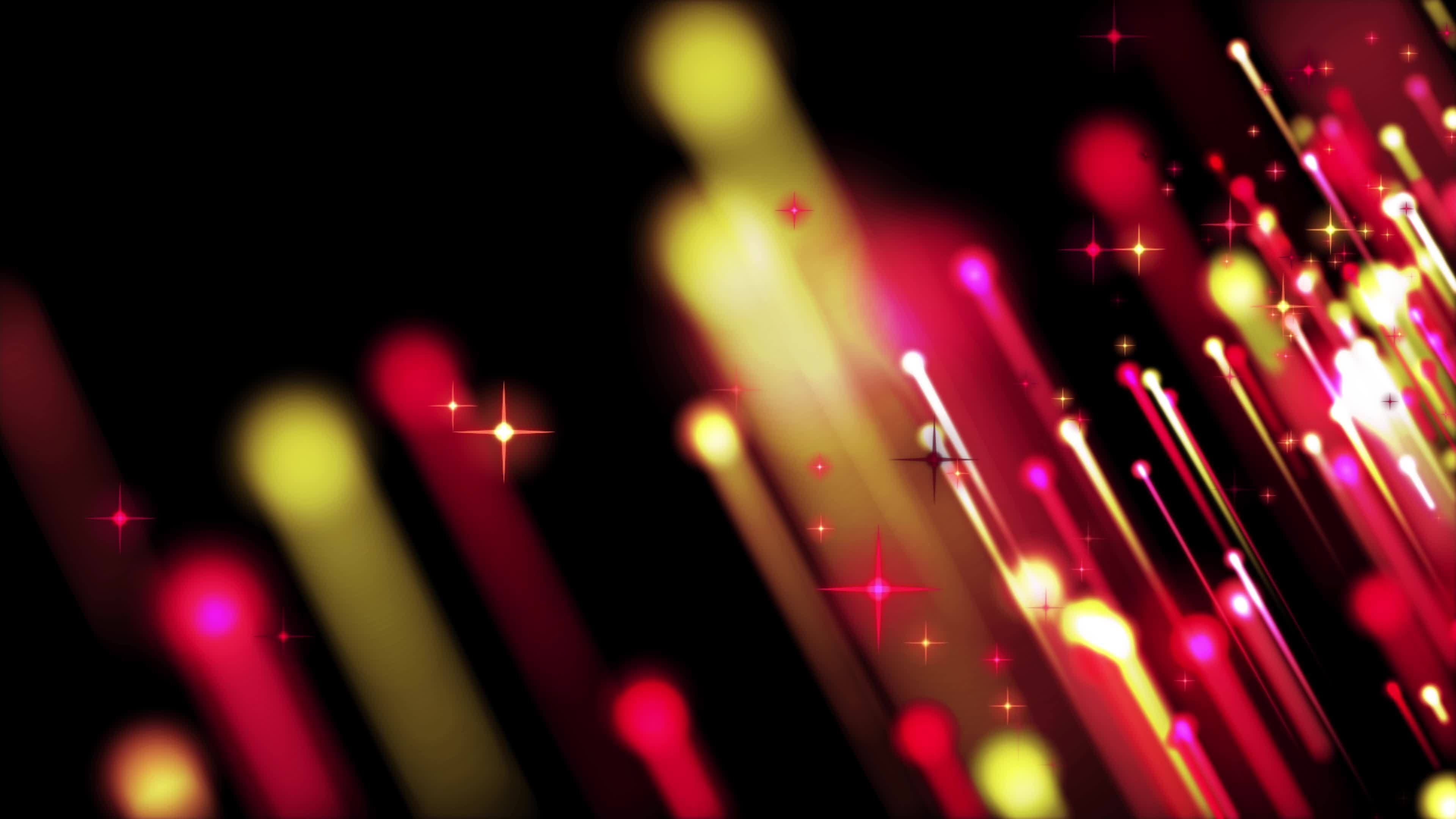 Seamlessly Looping Abstract Background Animation Of Particles Moving Up