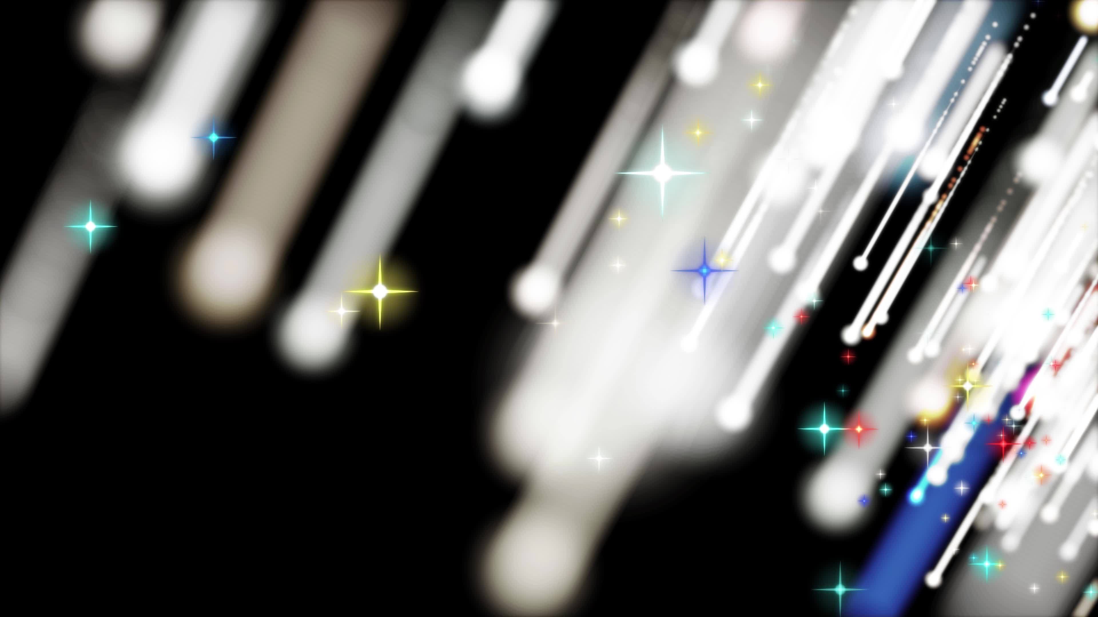 Seamlessly Looping Abstract Background Animation Of Particles Moving Up
