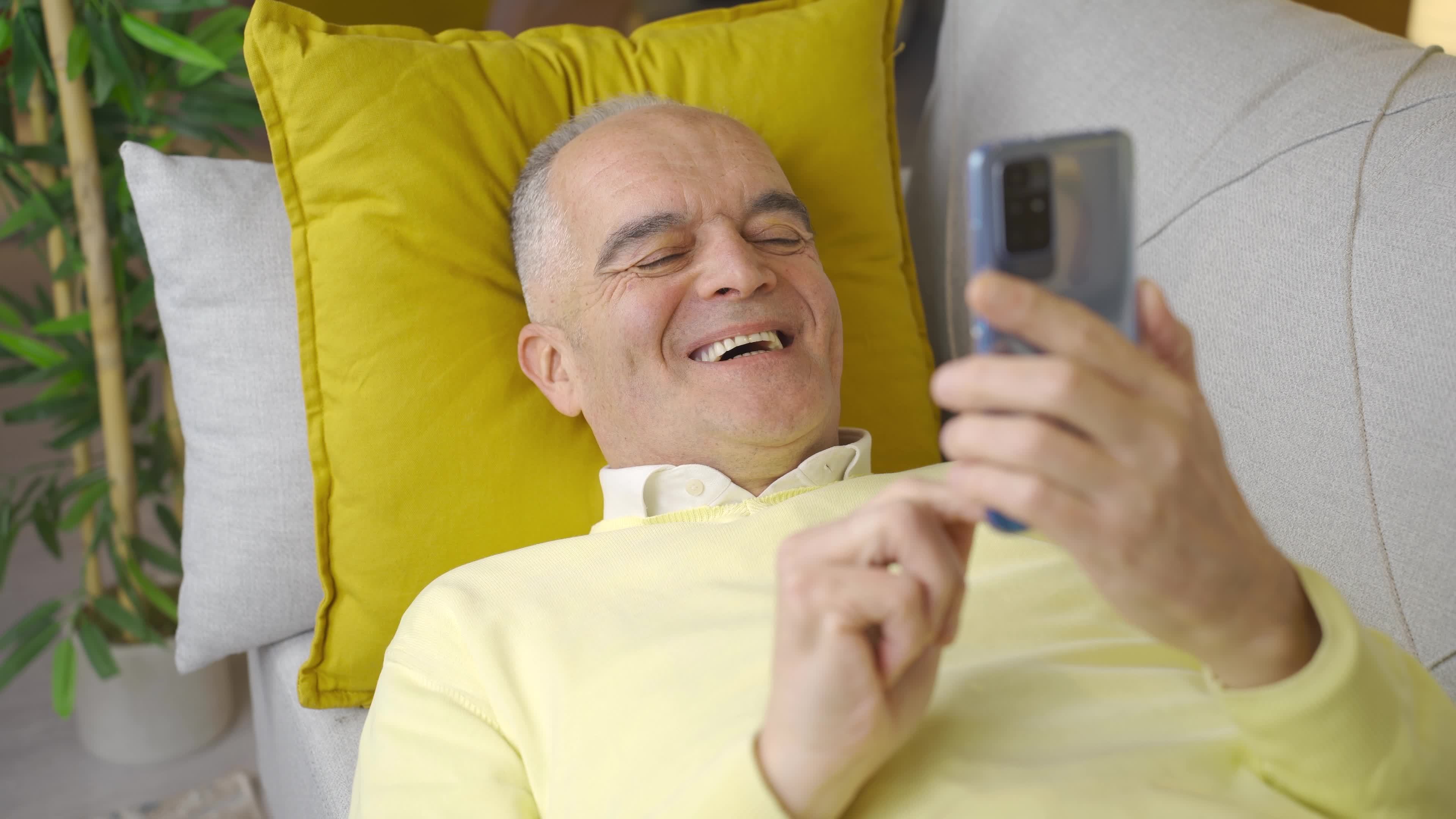 Man Enjoying Stock Video Footage For Free Download