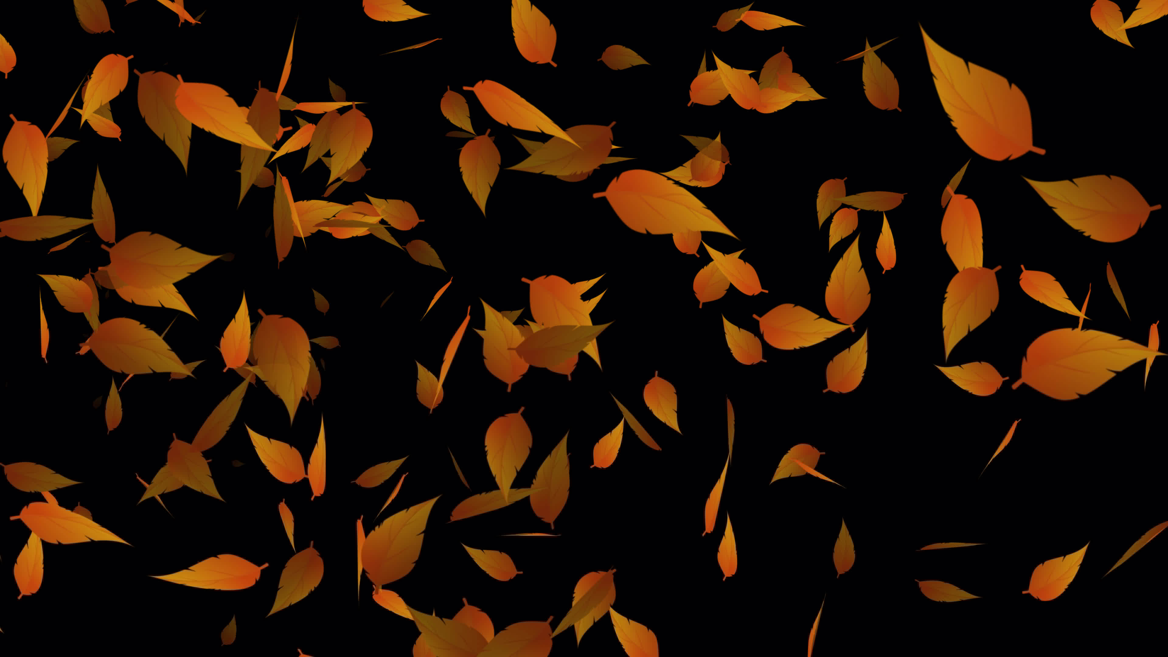 Animated Falling Leaves