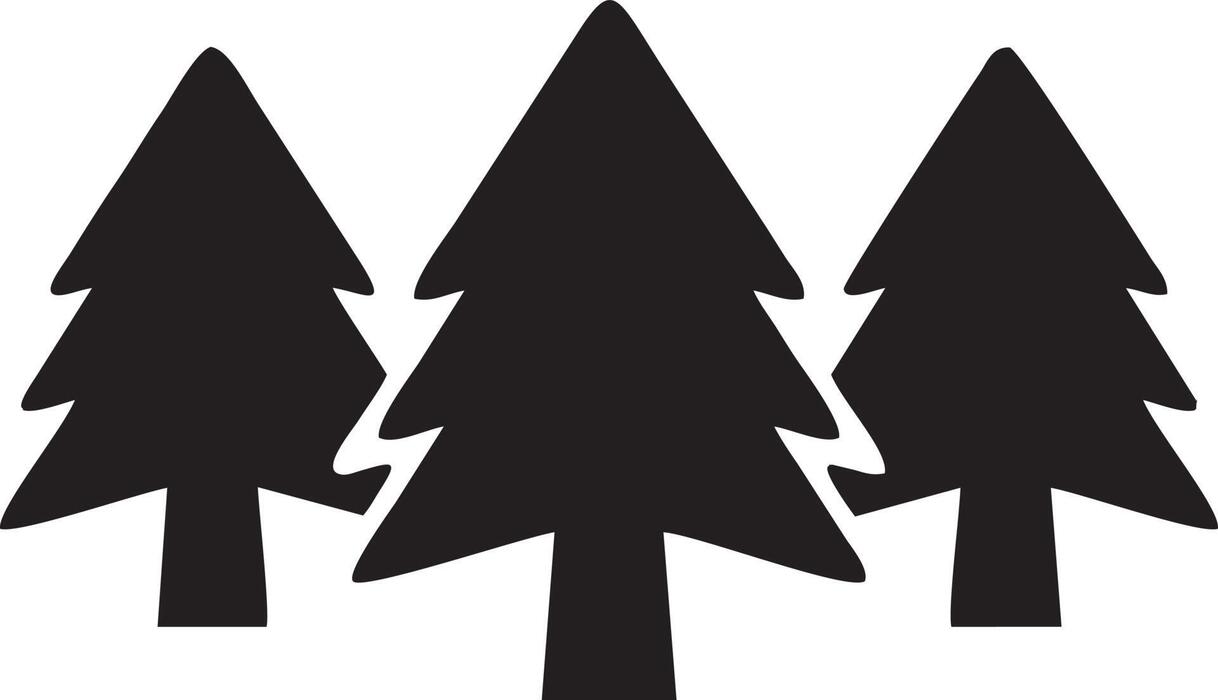 3 Pine Trees Vector Art, Icons, and Graphics for Free Download
