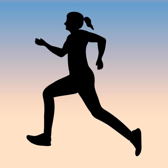 Page 2 | Woman Running Silhouette Vector Art, Icons, and Graphics for ...