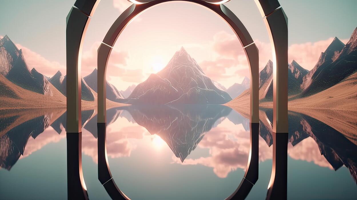 Geometric Landscape Stock Photos, Images and Backgrounds for Free Download