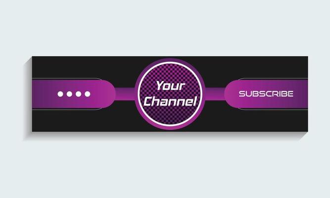 Youtube Banner Funny Vector Art, Icons, And Graphics For Free Download