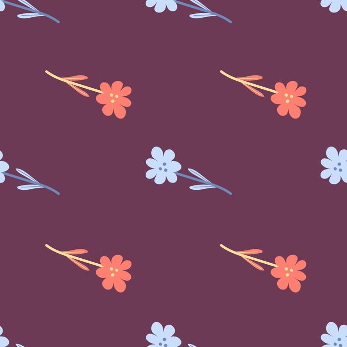Little Flower Pattern Vector Art, Icons, and Graphics for Free Download