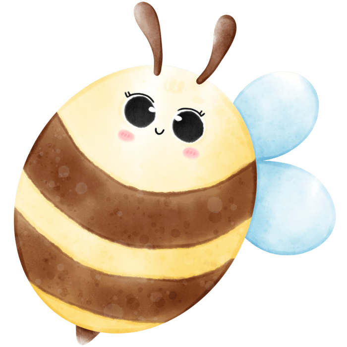 Watercolor Bee PNGs for Free Download