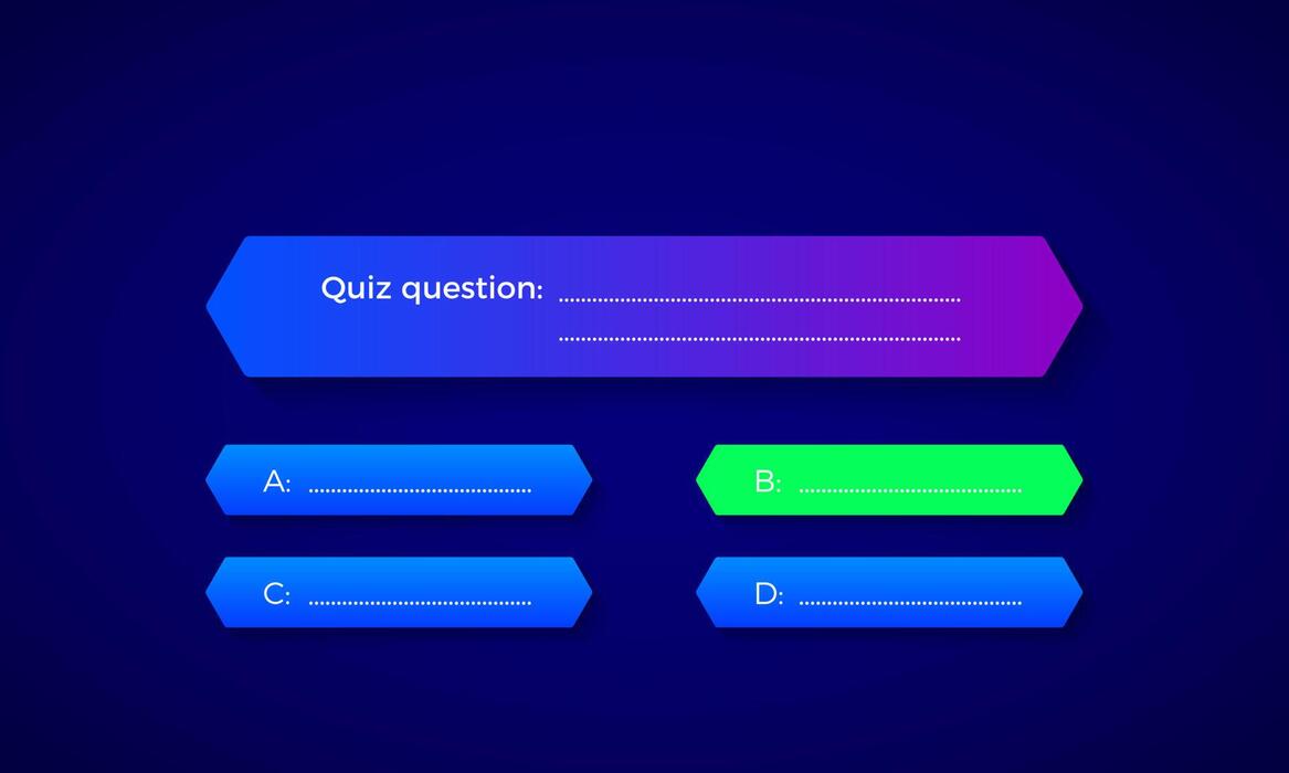Quiz Ui Vector Art, Icons, and Graphics for Free Download