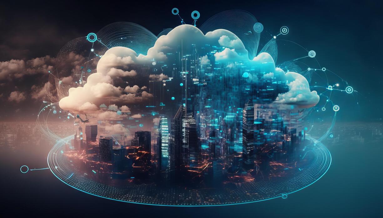 Cloud Computing Concept Stock Photos, Images and Backgrounds for Free ...