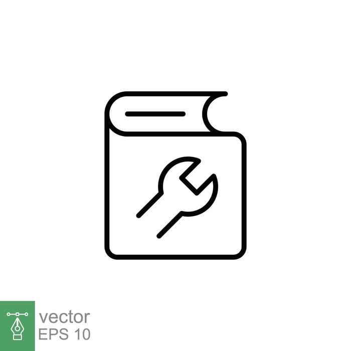 Instruction Manual Icon Vector Art, Icons, and Graphics for Free Download