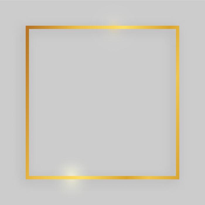 Gold Square Frame Vector Art, Icons, and Graphics for Free Download