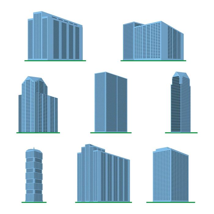 2d Building Vector Art, Icons, and Graphics for Free Download