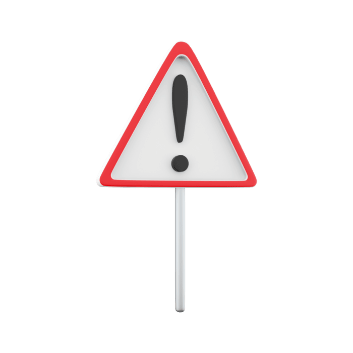 Panneau Attention PNG pour téléchargement gratuit