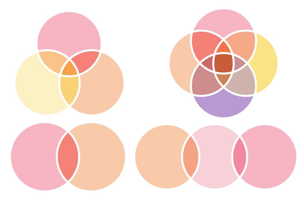 Overlapping Circles Vector Art, Icons, and Graphics for Free Download