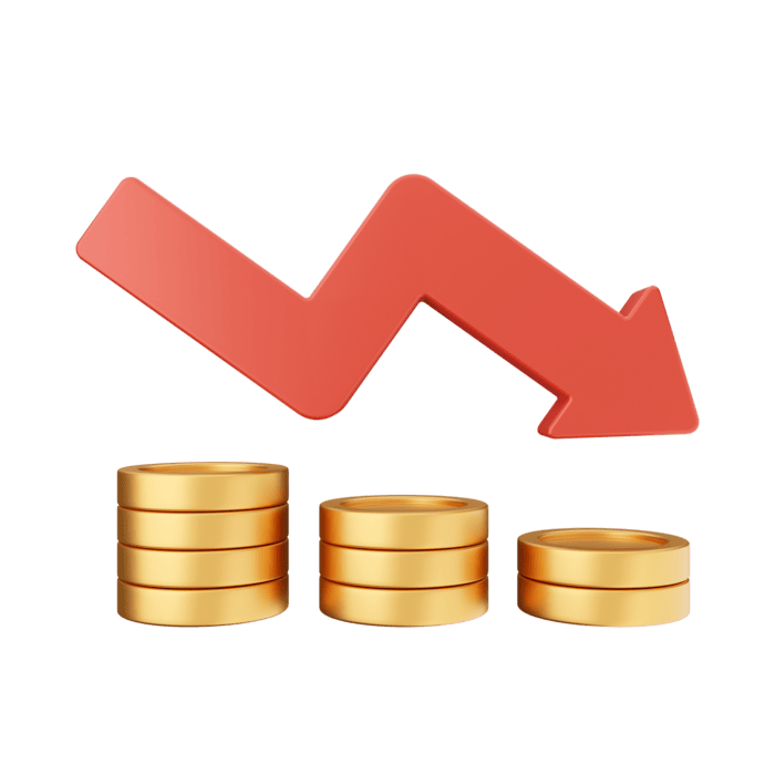 Graph Down Money PNGs for Free Download