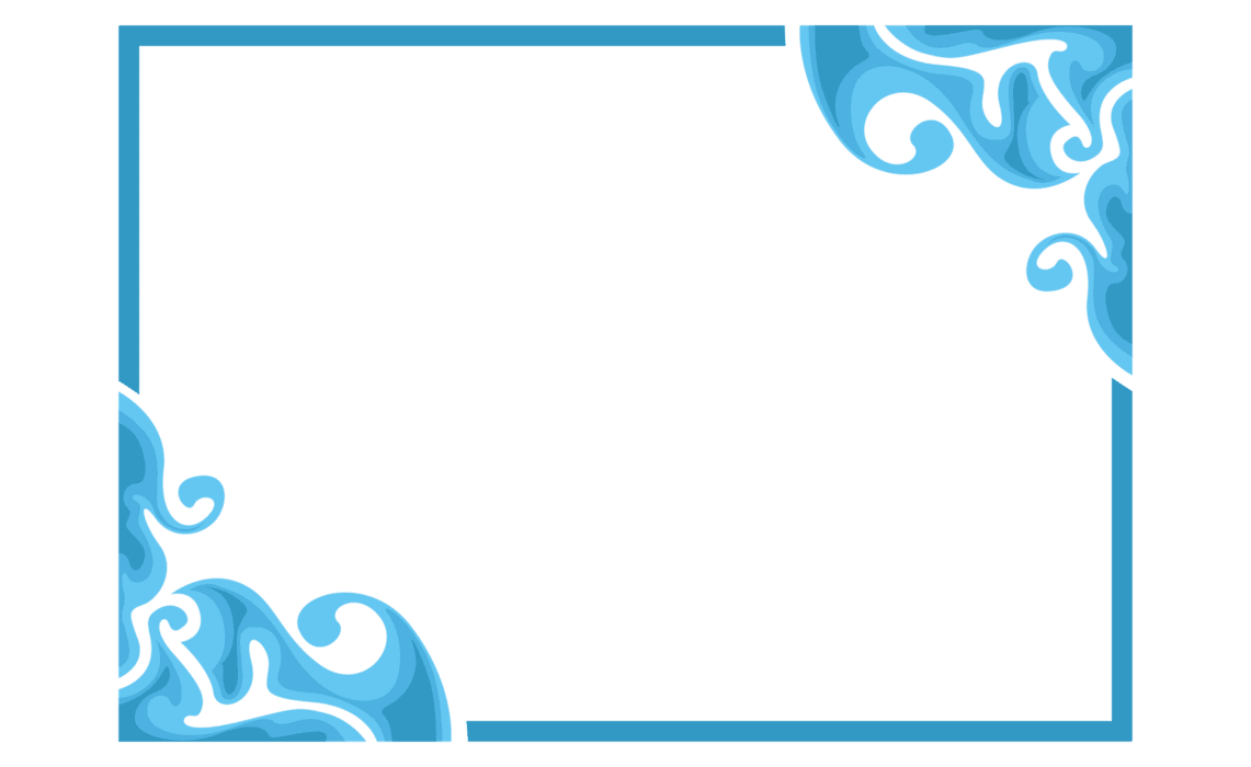 Wave Border PNGs for Free Download