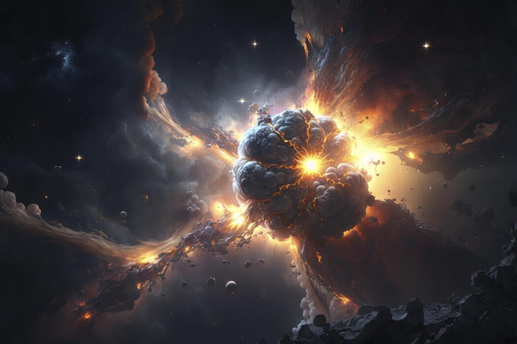 Exploding Planets Stock Photos, Images and Backgrounds for Free Download