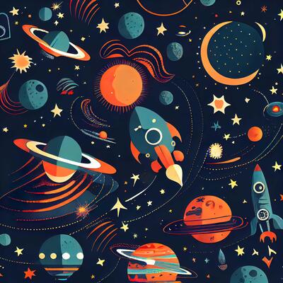 Space Ship Pattern Stock Photos, Images and Backgrounds for Free Download