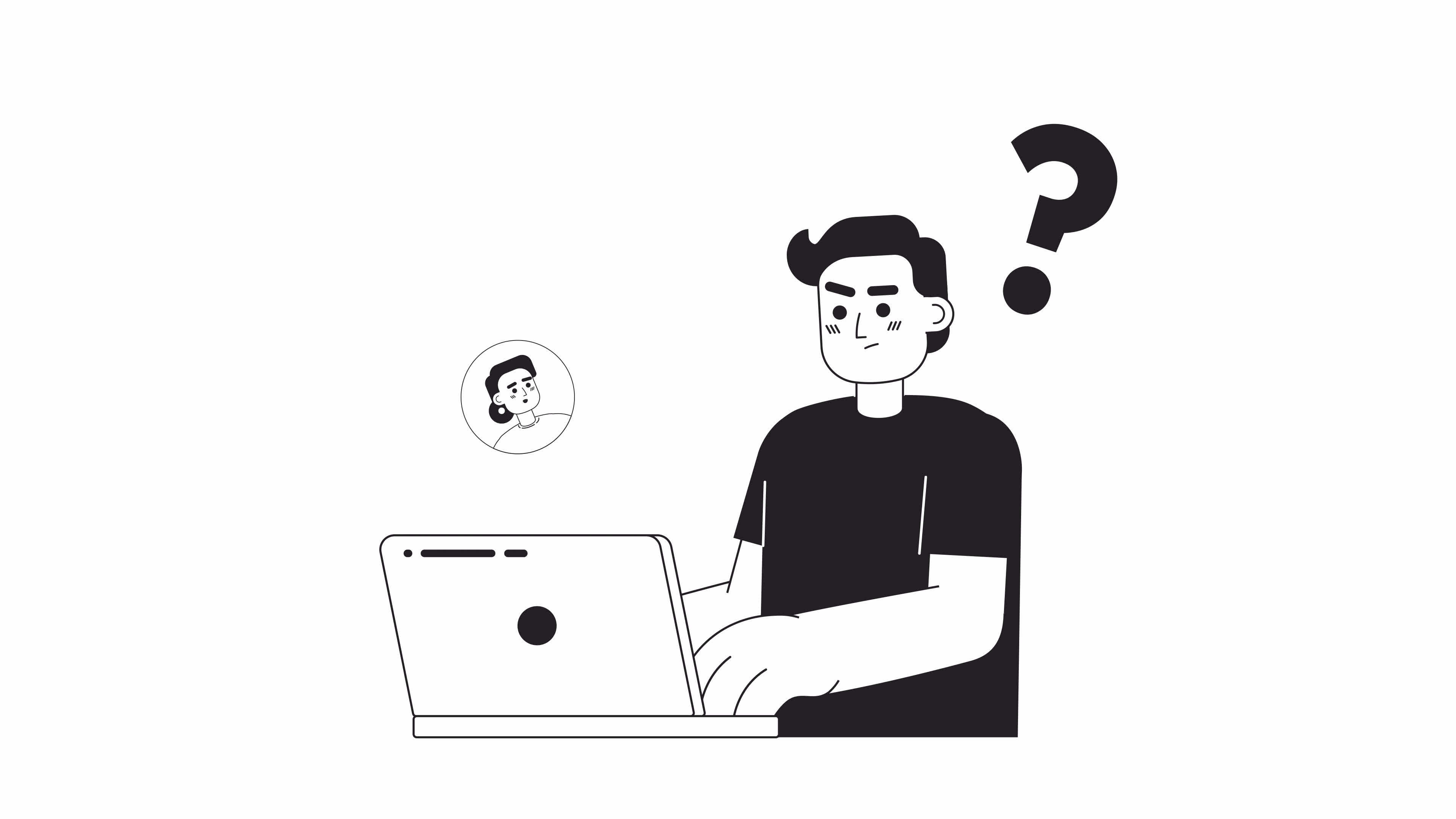 Animated Mono Devs In Remote Team Web Development Collaboration 2d