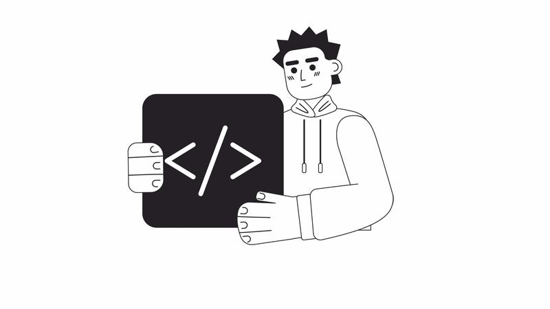 Developer Animation Stock Video Footage for Free Download