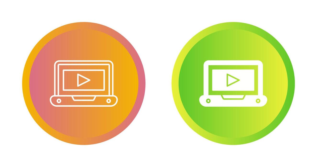 Online Video Icon Vector Art, Icons, and Graphics for Free Download