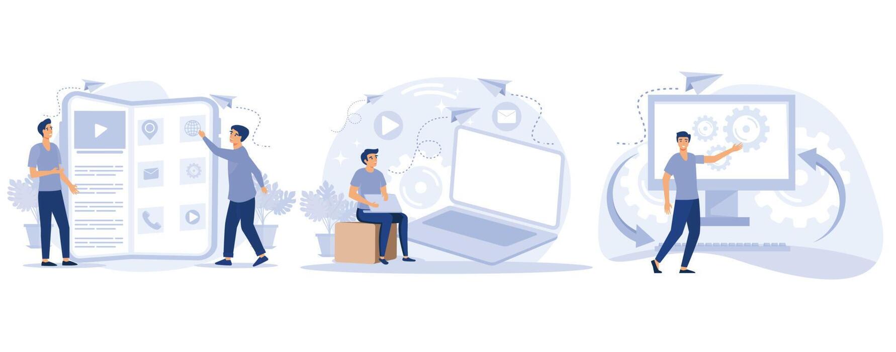 Modular Vector Art, Icons, and Graphics for Free Download