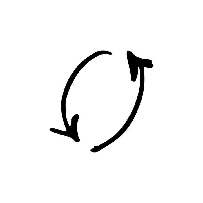 Hand Drawn Arrow Circle Vector Art, Icons, and Graphics for Free Download