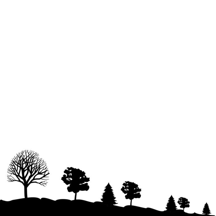 Tree Line Silhouette Vector Art, Icons, and Graphics for Free Download