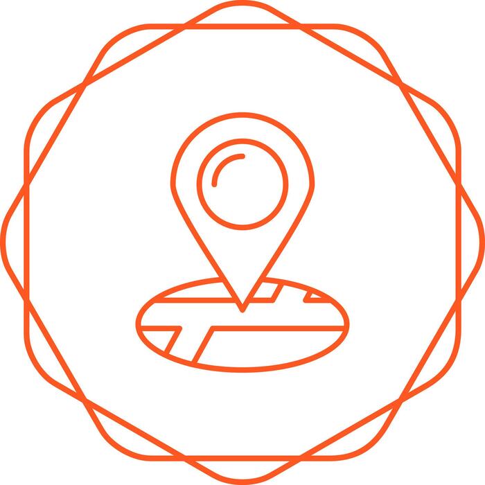 Location Icon Orange Vector Art, Icons, and Graphics for Free Download