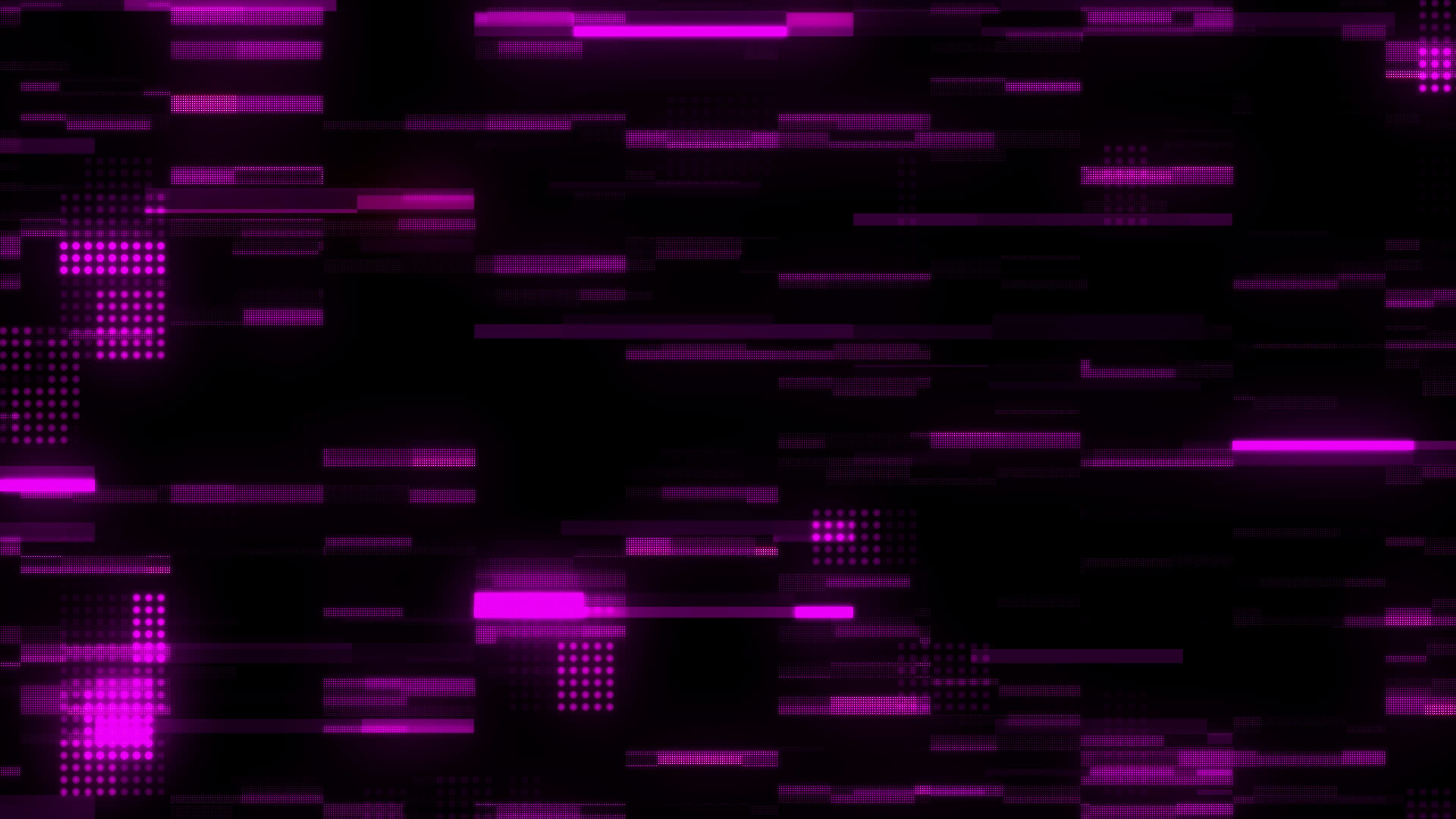 abstract technology connection digital data, purple motion background 22506350 Stock Video at ...