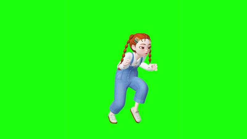 3d Animation Of A Women Dancing Happily With A Unique And Active Movement Free Video 22517399