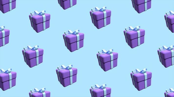Animated Gift Box Stock Video Footage for Free Download