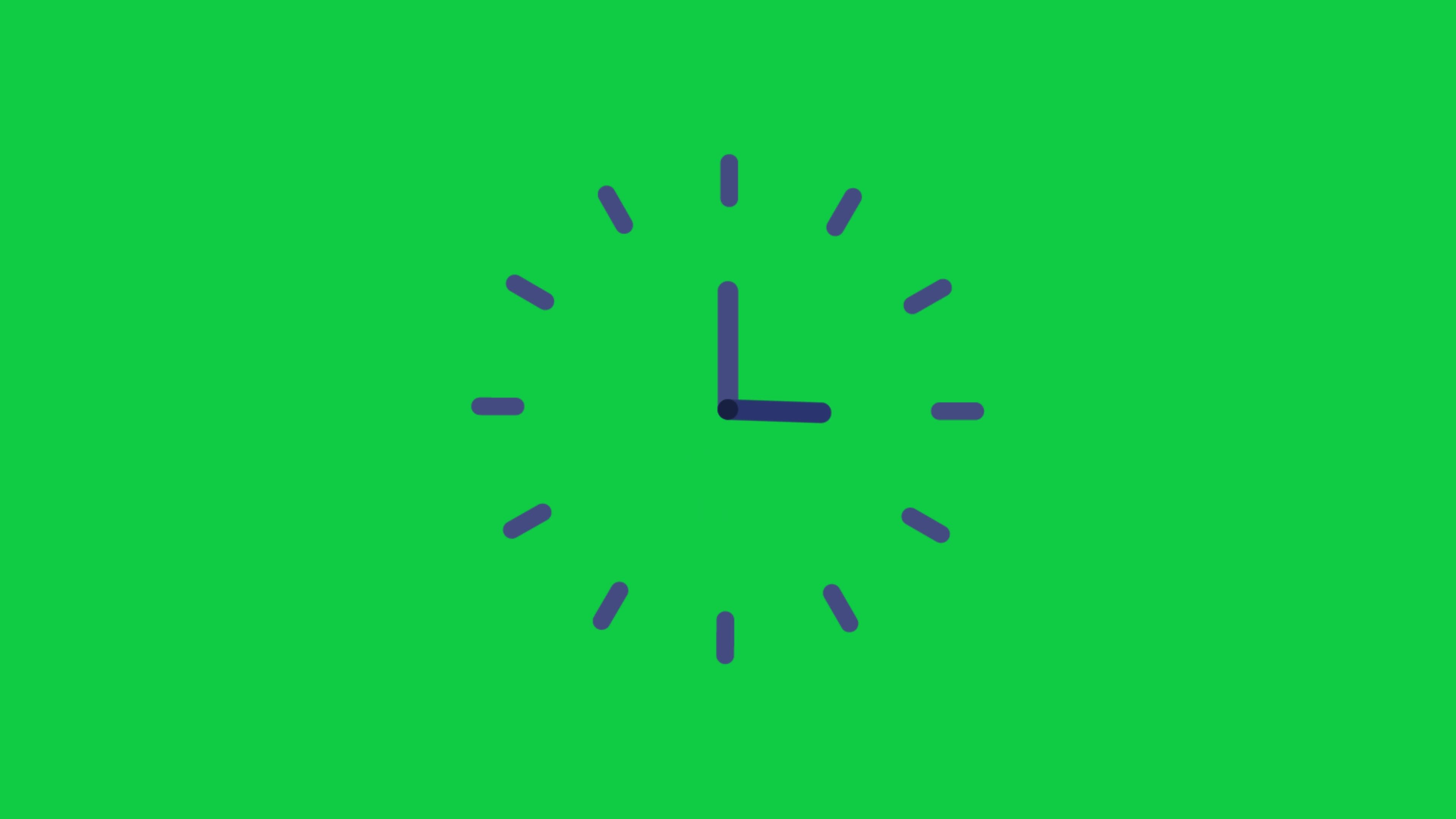 Clock Rotation Stop Watch 24 Hour In Green Screen 22525955 Stock Video At Vecteezy