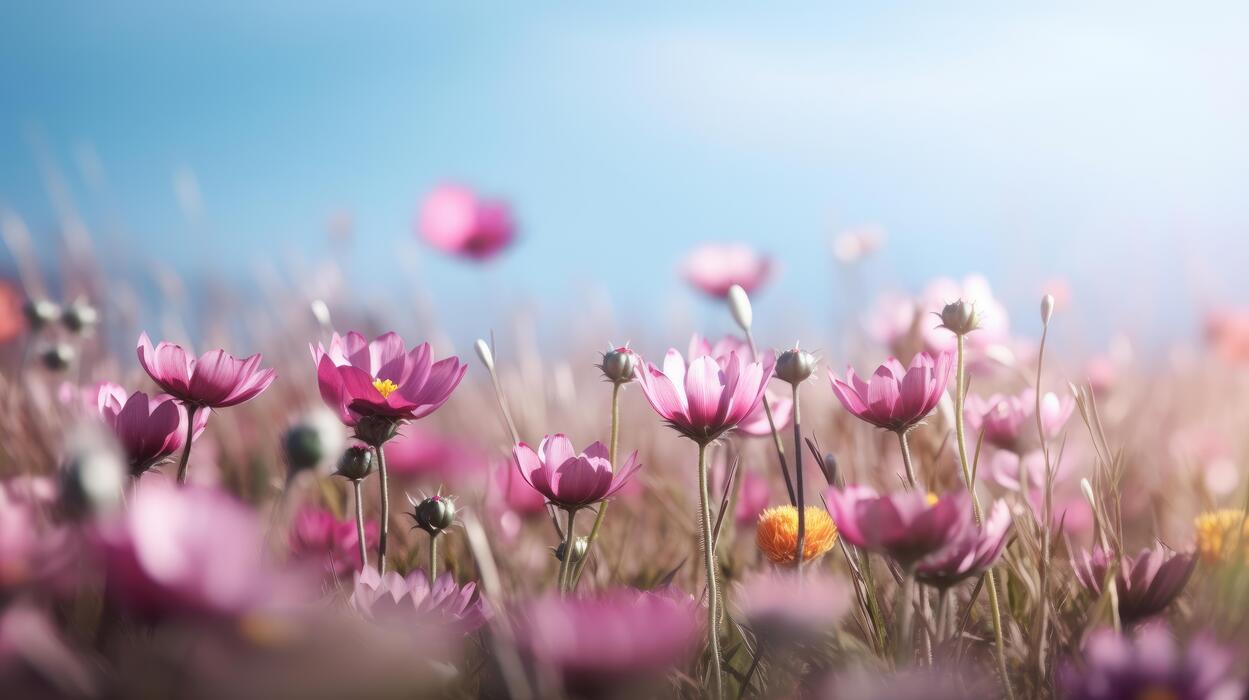 Pink Spring Flowers Stock Photos, Images and Backgrounds for Free Download