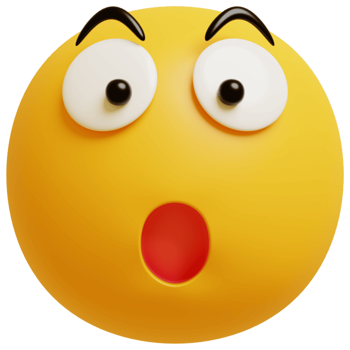 Surprised Emoji PNGs for Free Download