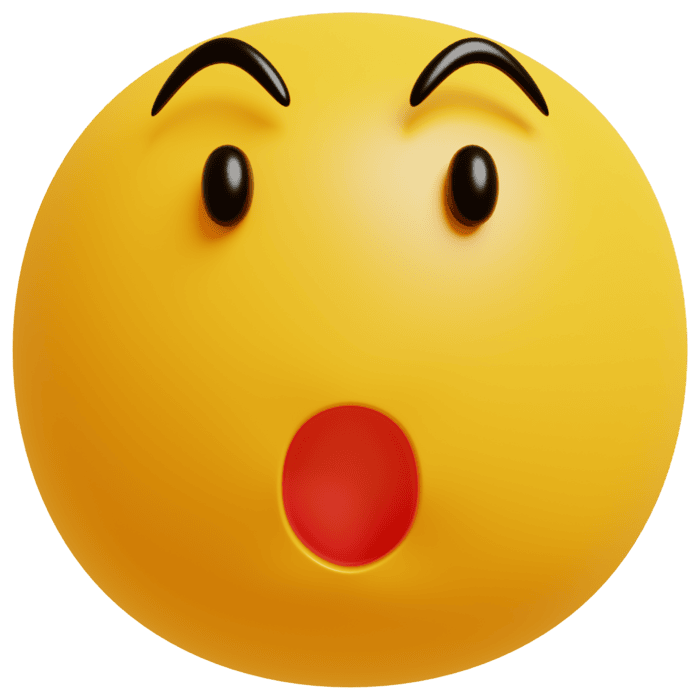 Wow Emoji PNGs for Free Download
