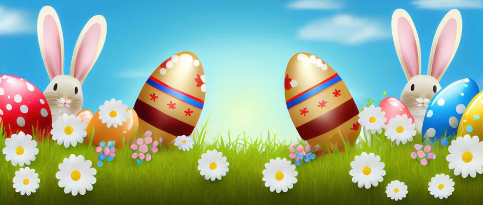 Easter Eggs Clip Art Stock Photos, Images and Backgrounds for Free Download