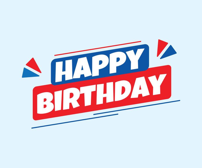 Happy Birthday Blue Background Vector Art, Icons, and Graphics for Free Download