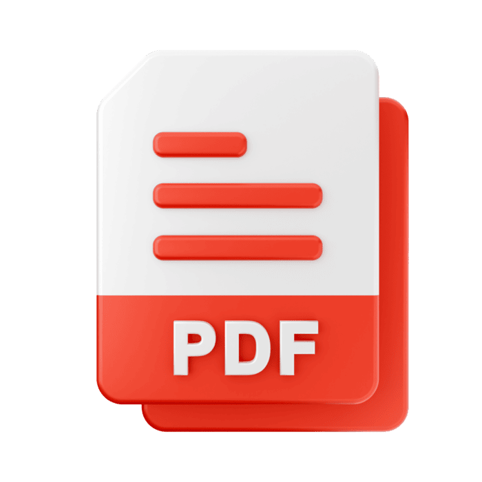Pdf Icon PNGs for Free Download