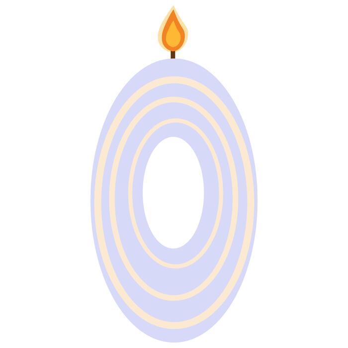 Birthday Candle Number Vector Art, Icons, and Graphics for Free Download