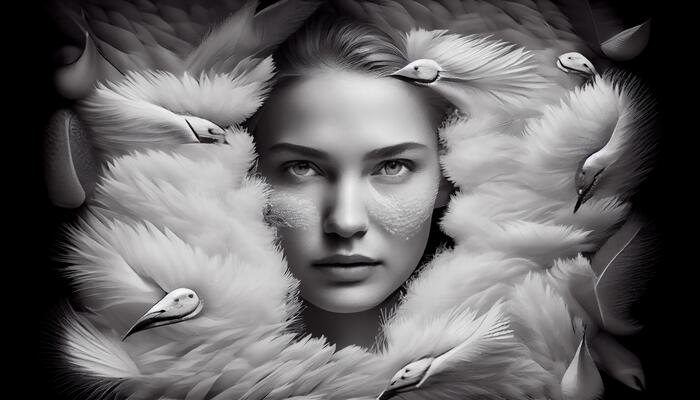 Black And White Face Stock Photos, Images and Backgrounds for Free Download