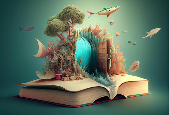 Book Illustration Stock Photos, Images and Backgrounds for Free Download