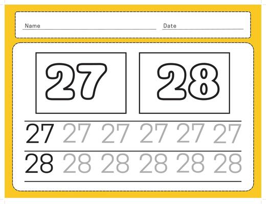 Counting Worksheet Vector Art, Icons, and Graphics for Free Download