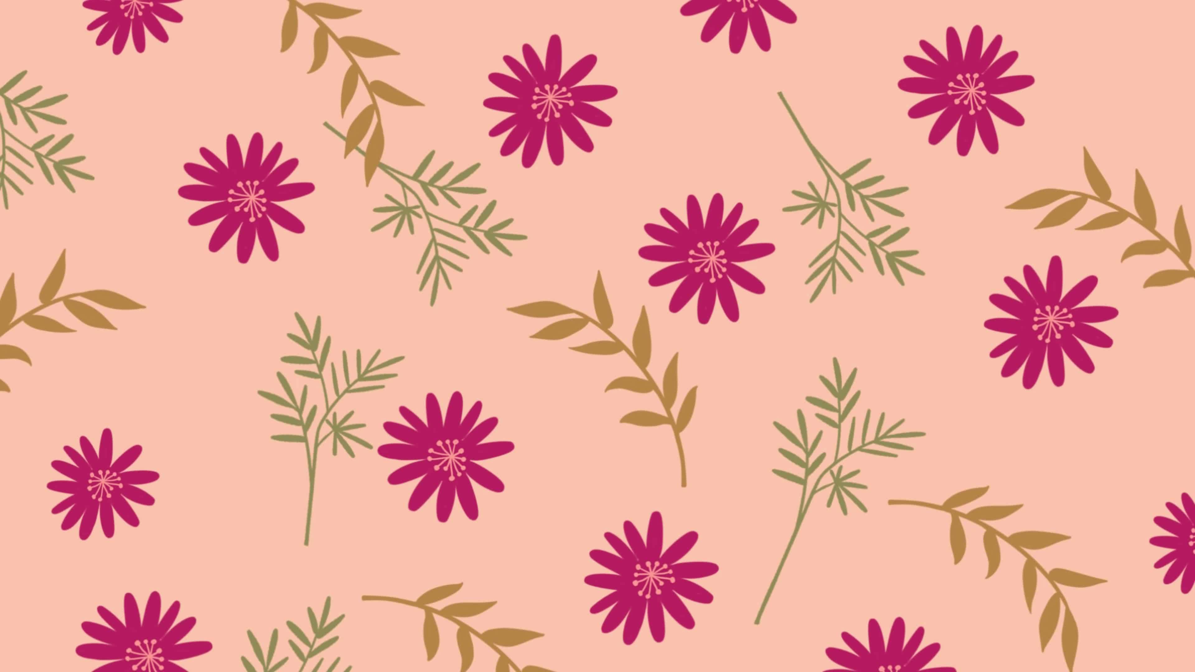 Floral background video 4k hd resolution 22653042 Stock Video at Vecteezy